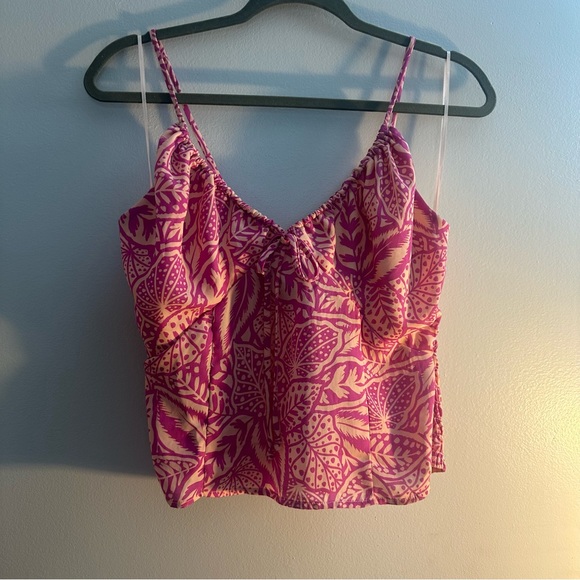 Sienna Sky | Tops | Sienna Sky Large Nwt Pink Cropped Tank Top | Poshmark